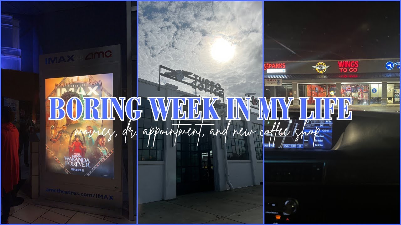 boring week in life | dr.'s appointment, new coffee shop, and solo ...