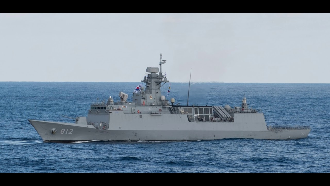 韓國海軍 仁川級護衛艦 剪輯 Korea Navy Incheon-class frigate - YouTube