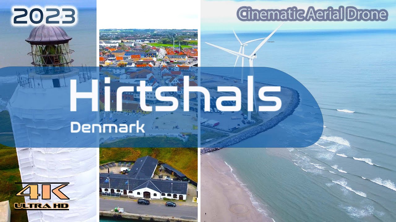 Hirtshals From Above - Surf Denmark - Jutland - Lighthouse - Kjul Beach ...