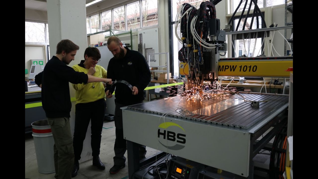 HBS stud welding for Wintergatan - YouTube
