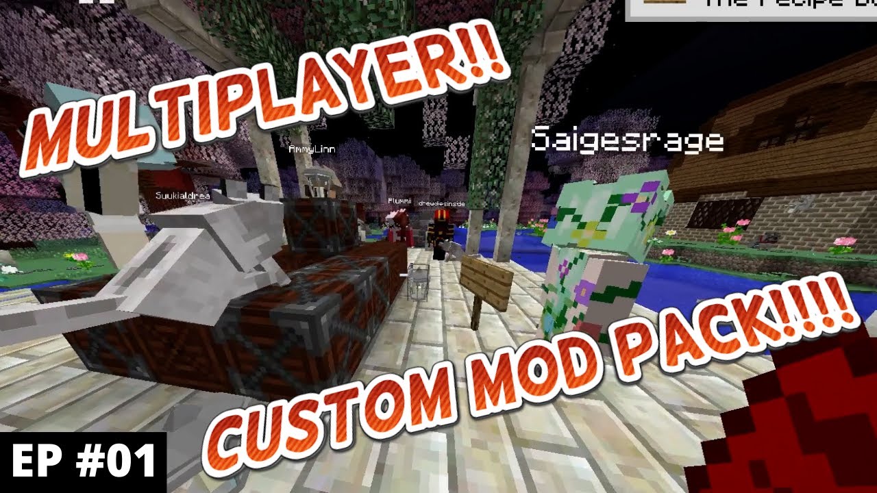 Modded Minecraft: Dream Craft SMP S1 EP01 New Modpack, New server, New ...
