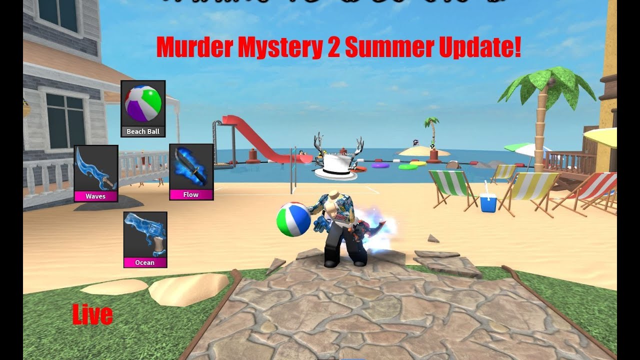 MM2 Summer Update Live Playing with @ToxicFormula Fans! Collab with ...