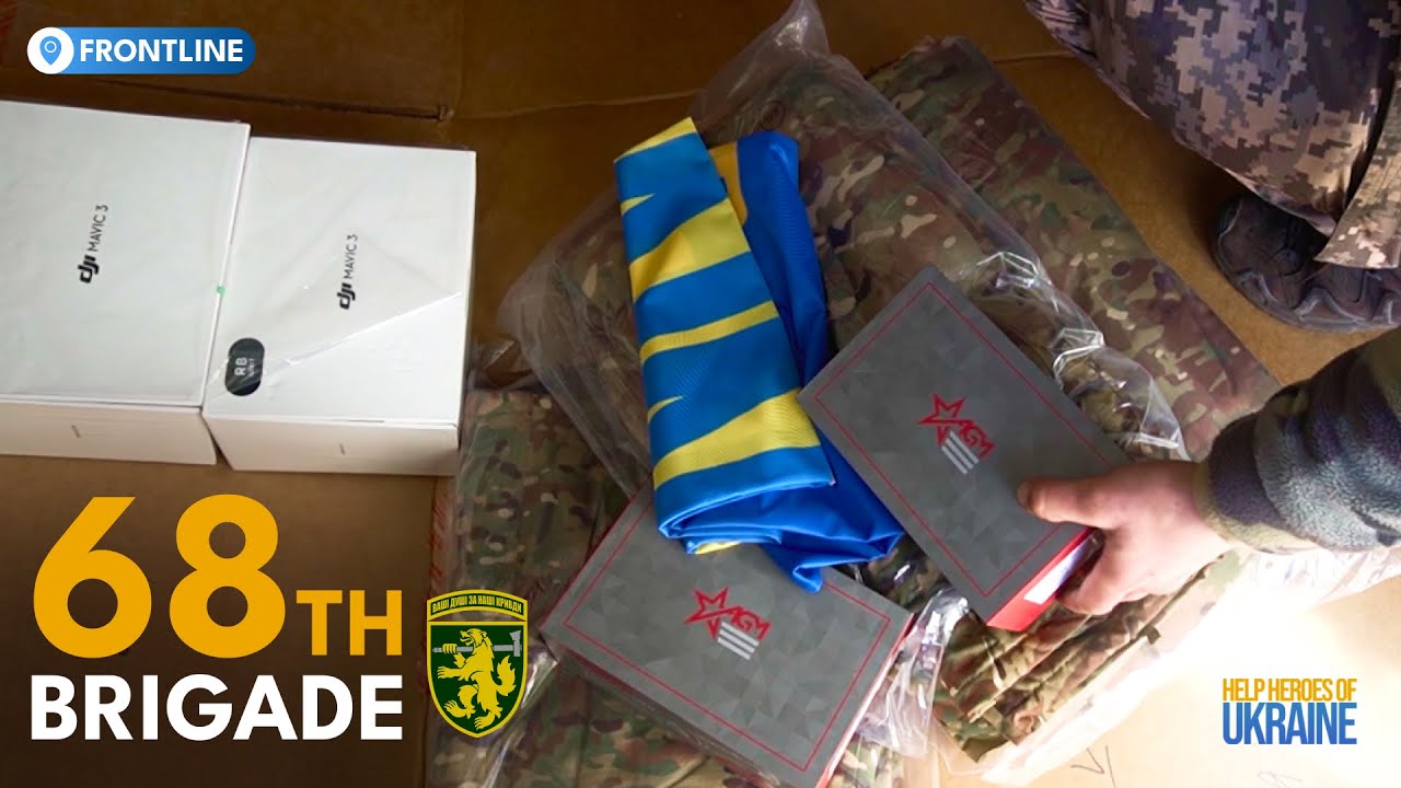 Equipment for 68th Brigade | Frontline - YouTube