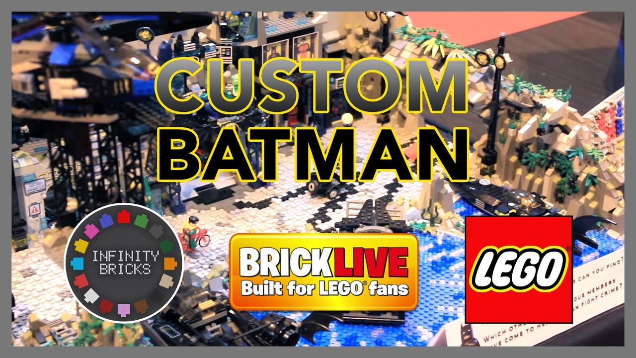 BRICKLIVE 2016: Custom LEGO Batman, Batcave, Batmobiles, Figures & More ...