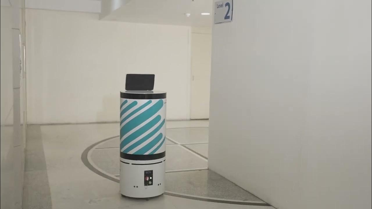 Autonomous indoor Delivery robots for hospitals - YouTube