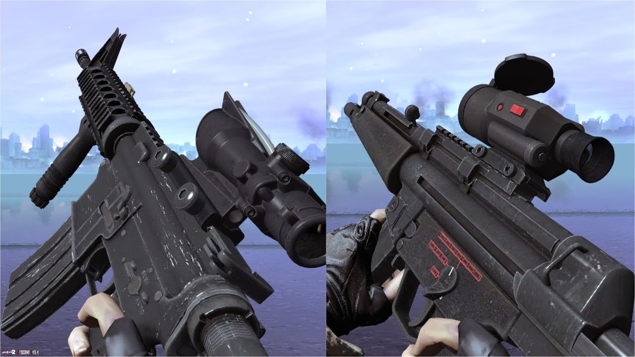 Left 4 Dead 2 RE4 Resident Evil 4 Remake Weapons Pack Showcase Reload ...