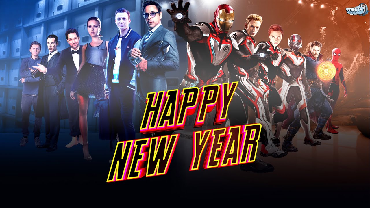 Happy New Year Movie Trailer | Marvel Avengers | Preet Production ...