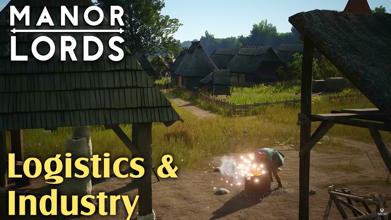 Manor Lords - Logistics and Industry - Beginner's Guide / Walkthrough Part 3 - YouTube