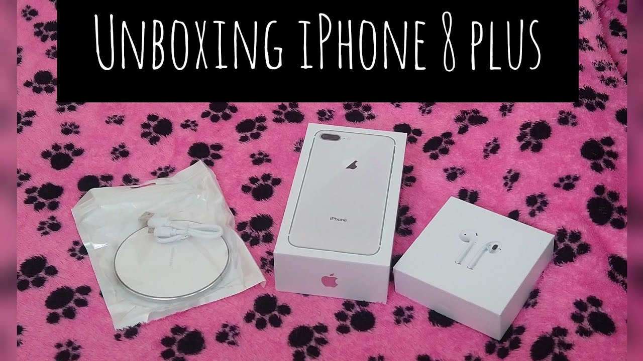 Unboxing iPhone 8 plus Silver - 2021 - YouTube