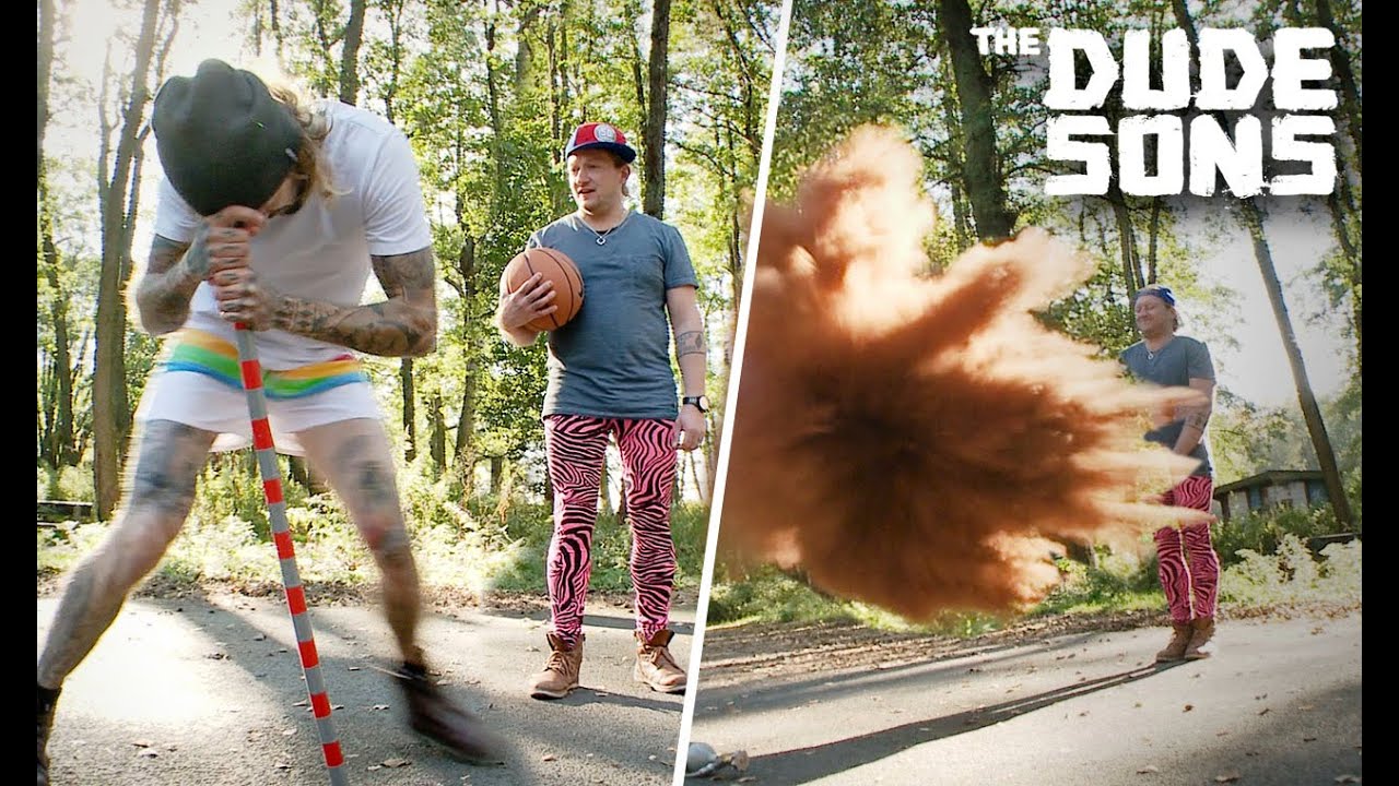 CRAZY HARD BASKETBALL CHALLENGE! - The Dudesons - YouTube