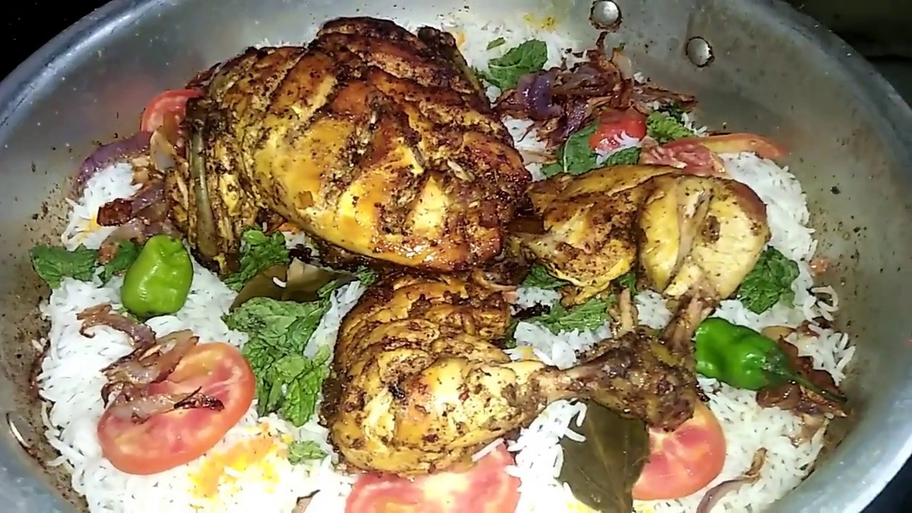 Chargha Biryani Recipe By alisha kitchen - YouTube