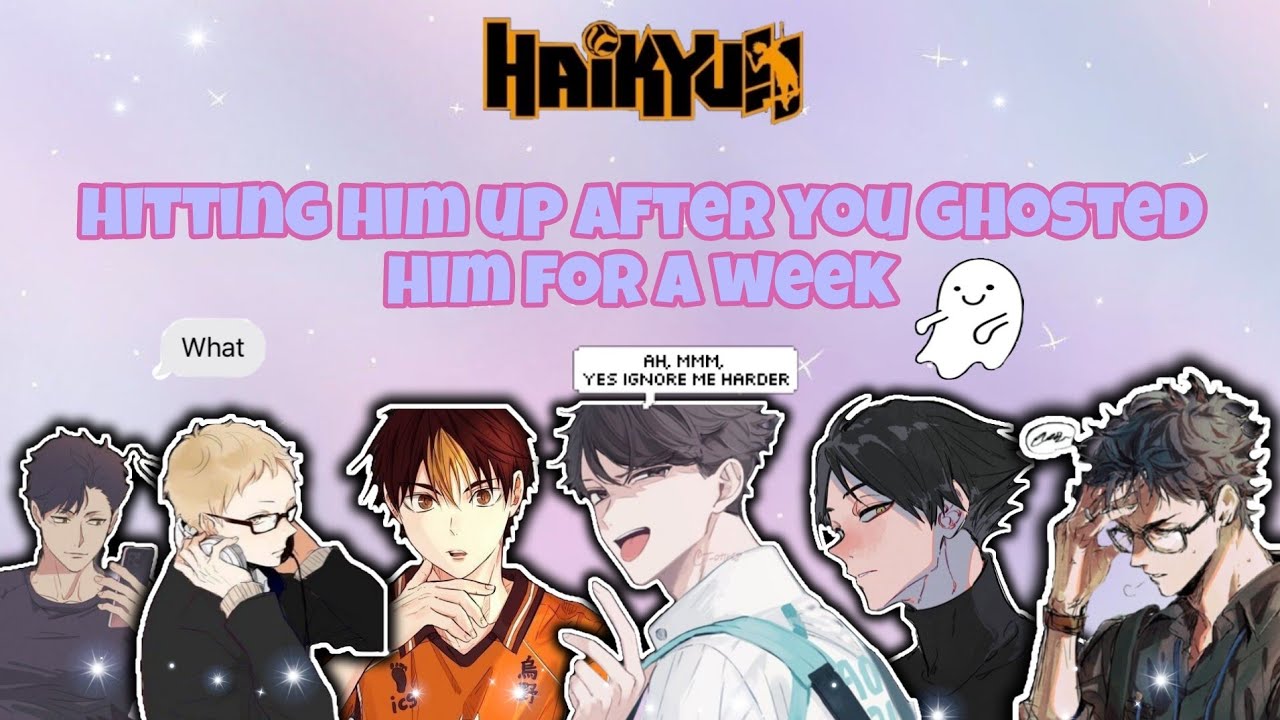 hitting him up after you ghosted him for a week - YouTube