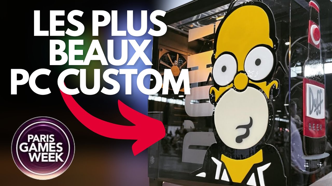 LES PLUS BEAUX PC GAMER CUSTOM DE LA PGW 2024 ! - YouTube