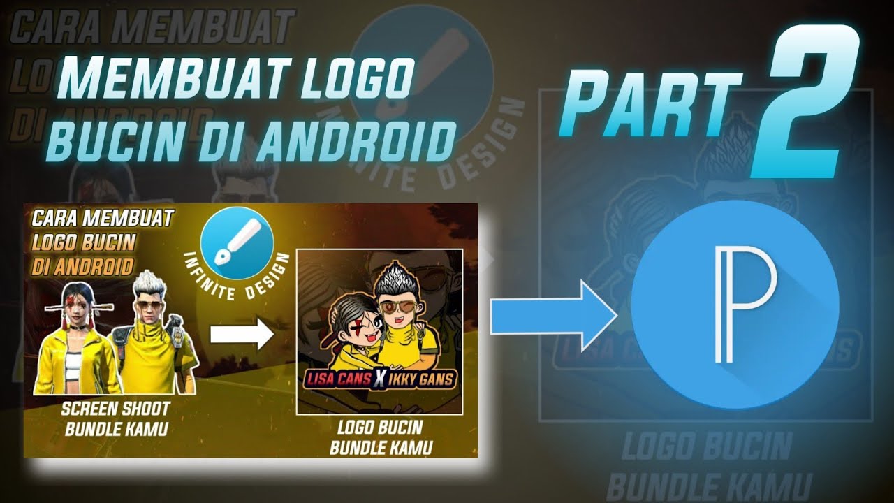 Membuat Logo Bucin Free Fire Chibi Dari Bundle Sendiri - Tutorial Part ...