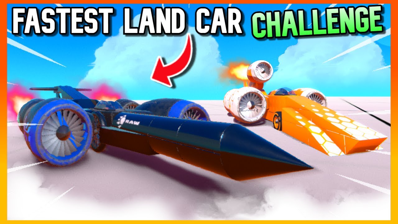 Building The FASTEST Land Speed Cars Using The 'NEW' Large JET ENGINE ...