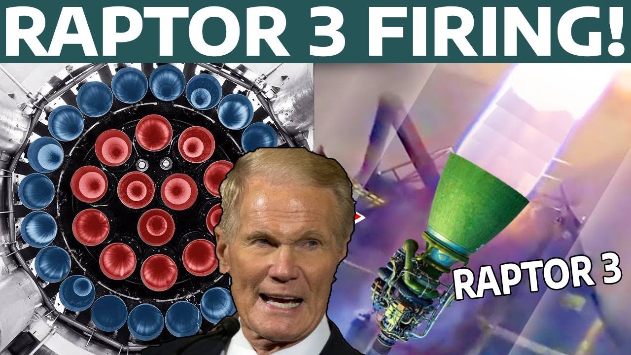 What SpaceX just Did with Raptor 3 Engine thrilled NASA Scientist's ...