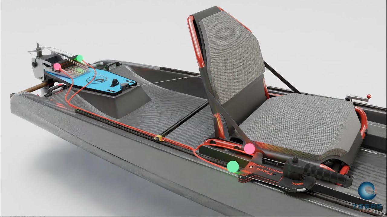 DIY Kayak Steering System: Easy Installation with 7Seas - YouTube