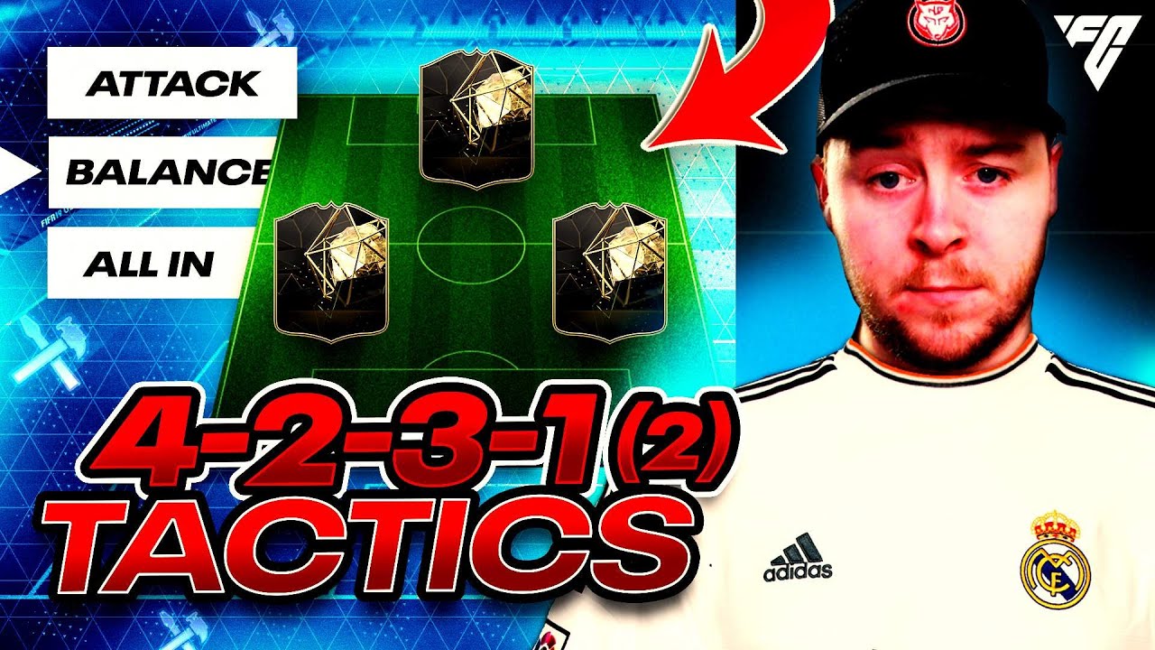 THE BEST 4231(2) CUSTOM TACTICS & PLAYER INSTRUCTIONS 🤯 EAFC 24 ...