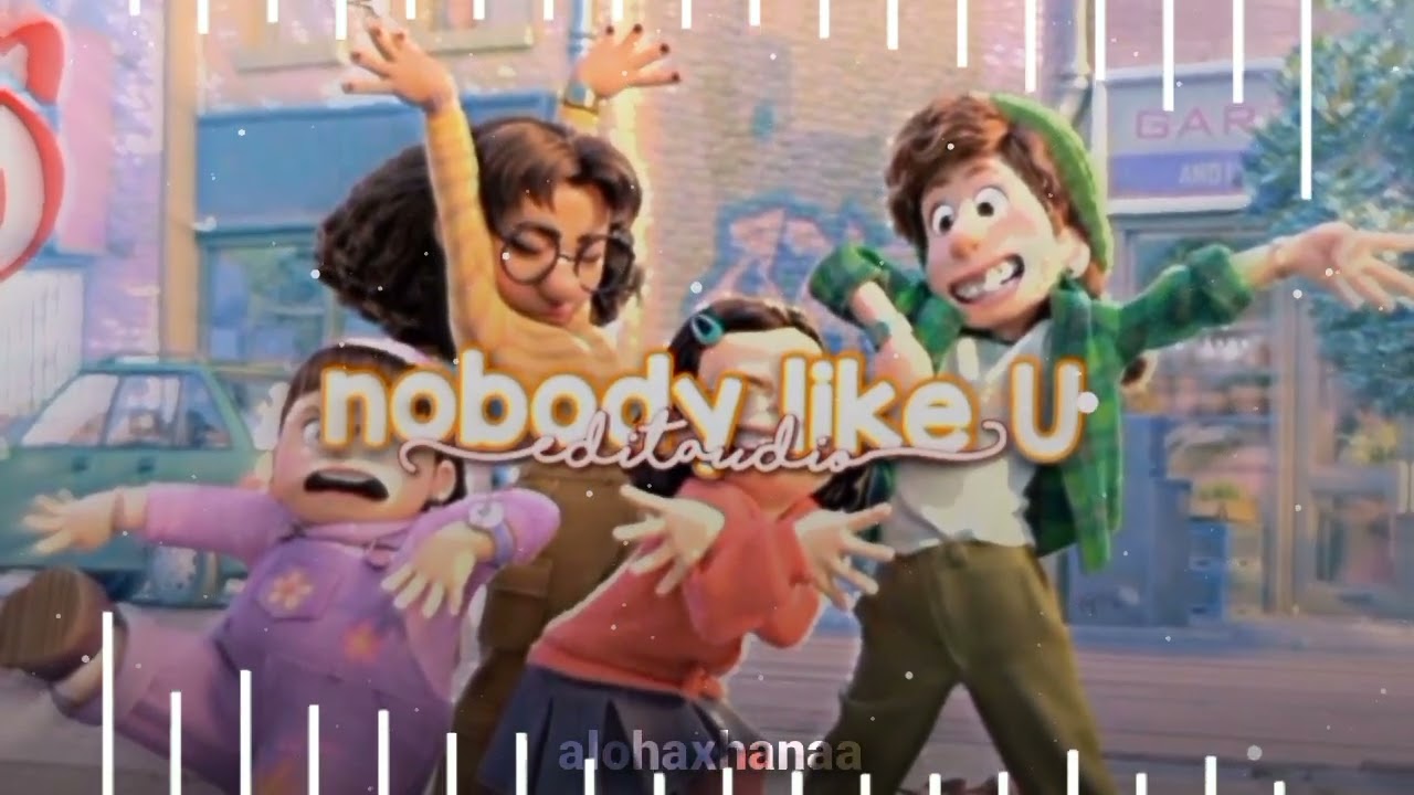 Nobody like U Turning Red ⌇ edit audio*･ - YouTube