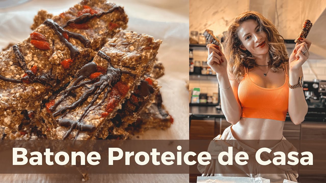 Batoane Proteice in Casa cu Buget Redus - YouTube
