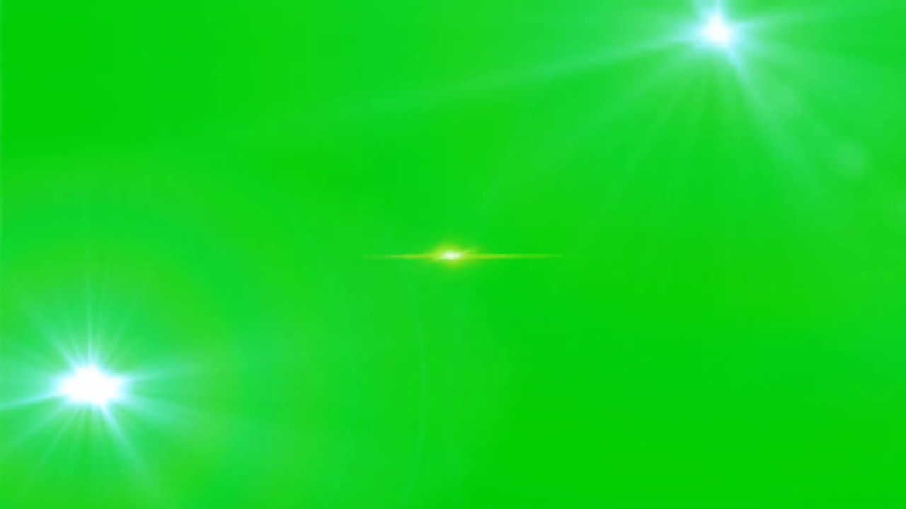 Green screen flash light random sparks/no copyright - YouTube