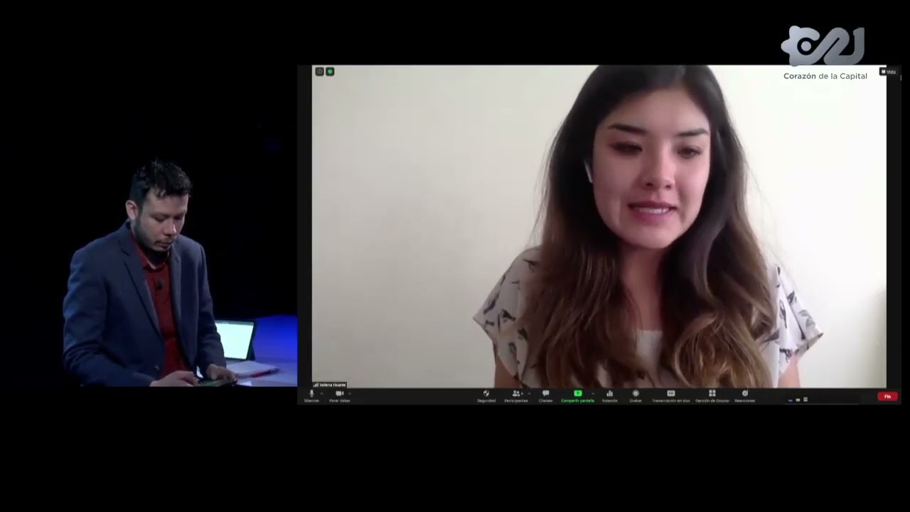 Valeria Duarte en #AunqueUstedNoLoVea: Protestas en Colombia - YouTube