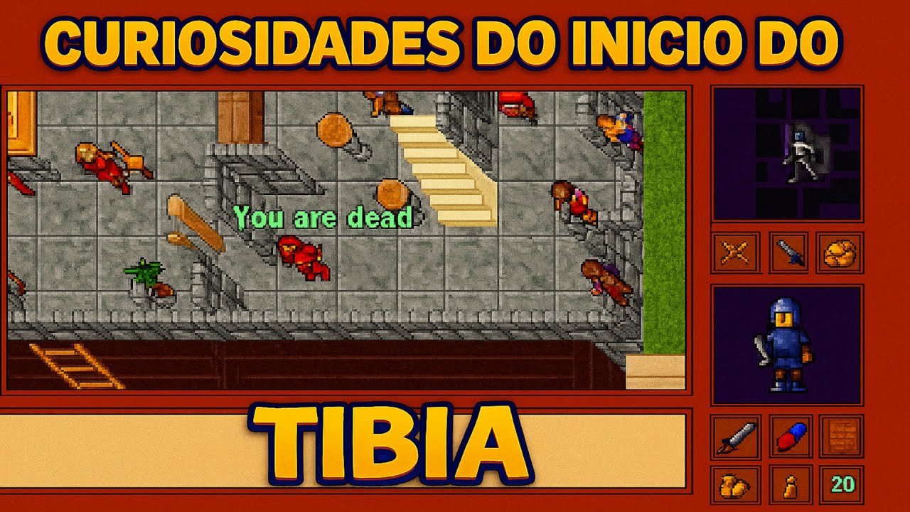 18 CURIOSIDADES DO TIBIA QUE VOCÊ NÃO SABIA! | Imagens Raras e ...