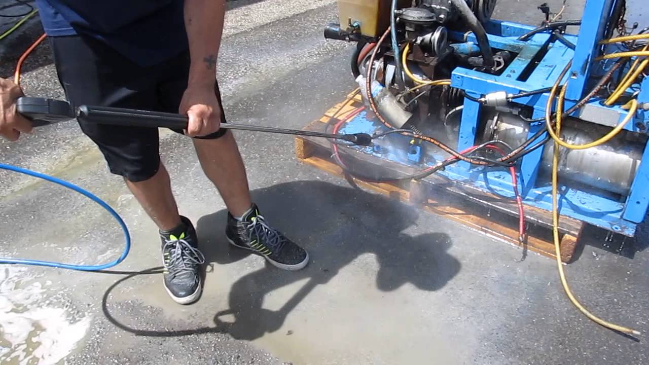 Clean Storm 6720 Pressure Washer With Turbo Rotary Nozzle Jet - YouTube