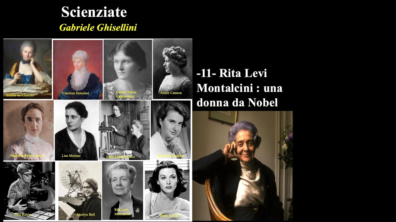 -11- Rita Levi Montalcini: l'unica premio Nobel donna italiana per la ...