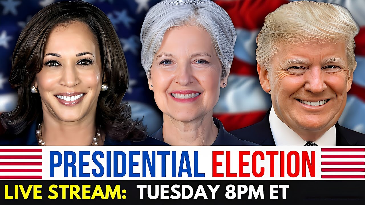 LIVE 2024 ELECTION RESULTS: TRUMP, HARRIS, STEIN AND MORE! - YouTube