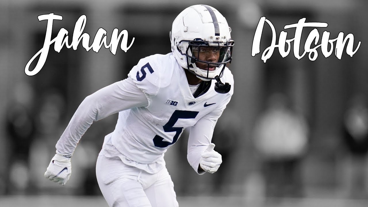 Jahan Dotson Penn State Highlights (Moved to Miami) - YouTube