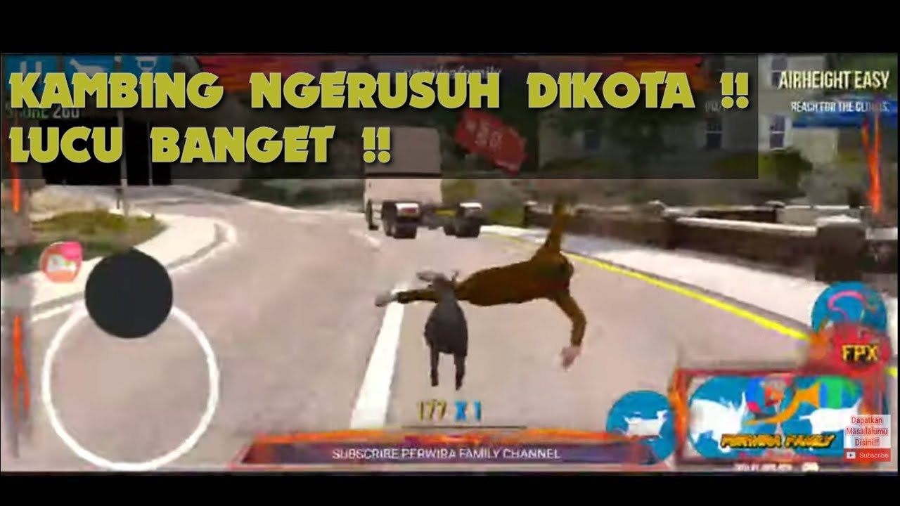 SHAUN THE SHEEP YANG RUSUH !! LUCU BANGET !! [GOAT SIMULATOR] - YouTube