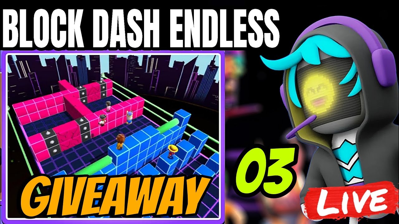 55.1 Live Block Dash Endless |Stumble Guys Live |Stumble Guys Live ...