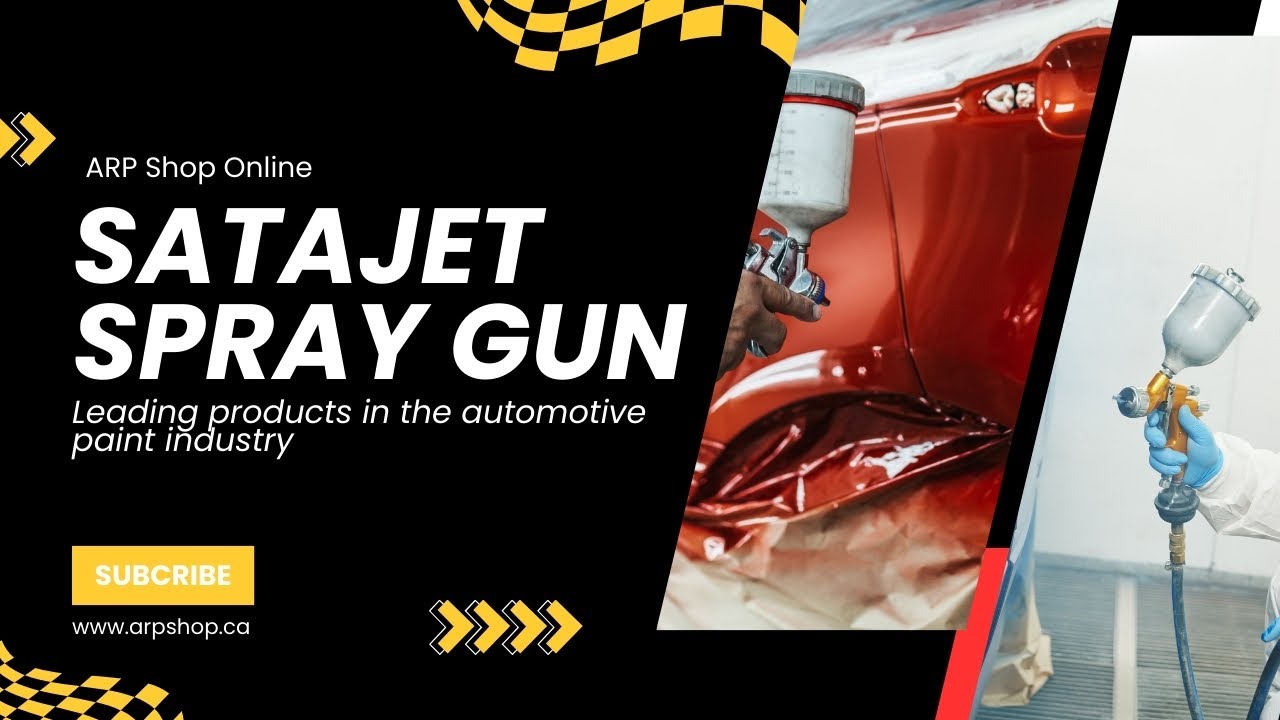 Arp Shop Authorized Distributor of SATAjet Spray guns SHOP ONLINE - YouTube