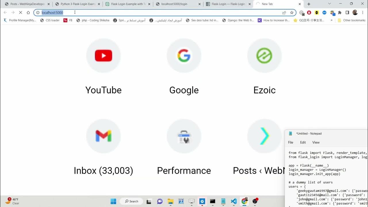 Python 3 Flask-Login Example to Build User Authentication System With ...