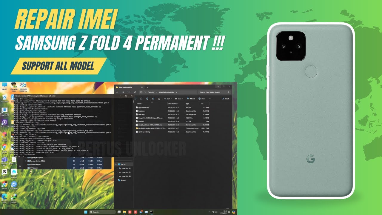 GOOGLE PIXEL 5 JAPAN, CUSTOM ROM PIXEL BUILDS REDFIN-UNITY-20240811 ...