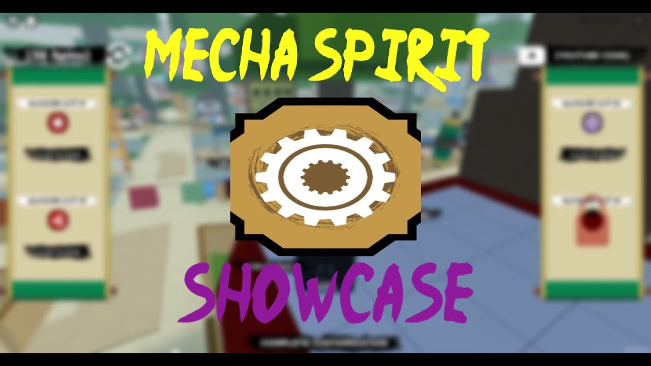 Shindo!!! 😉Showcase del Mecha Spirit😉 🐱‍👤*actualización* 🐱‍👤 - YouTube