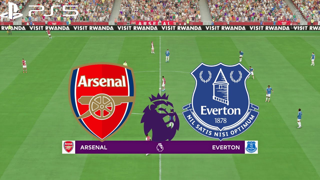 FIFA 22 | Arsenal vs Everton - Premier League - Full Gameplay PS5 - YouTube