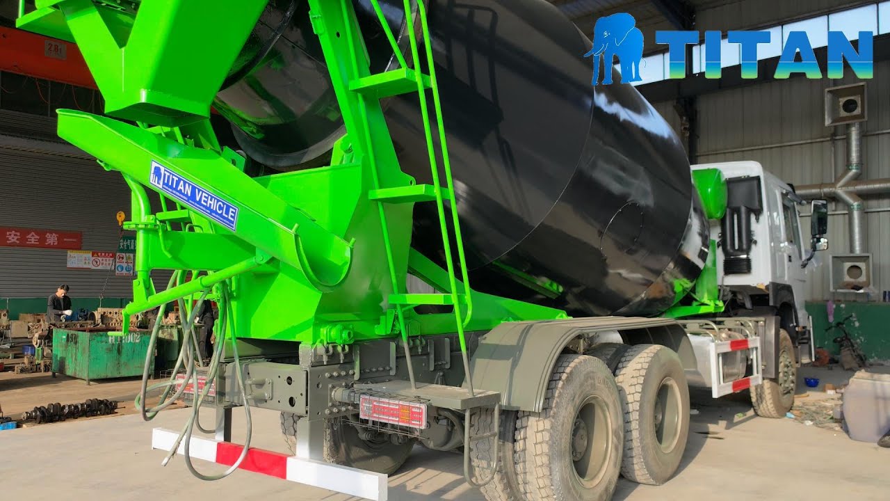 Second Hand Howo 371 Concrete Mixer Truck 6x4 - YouTube