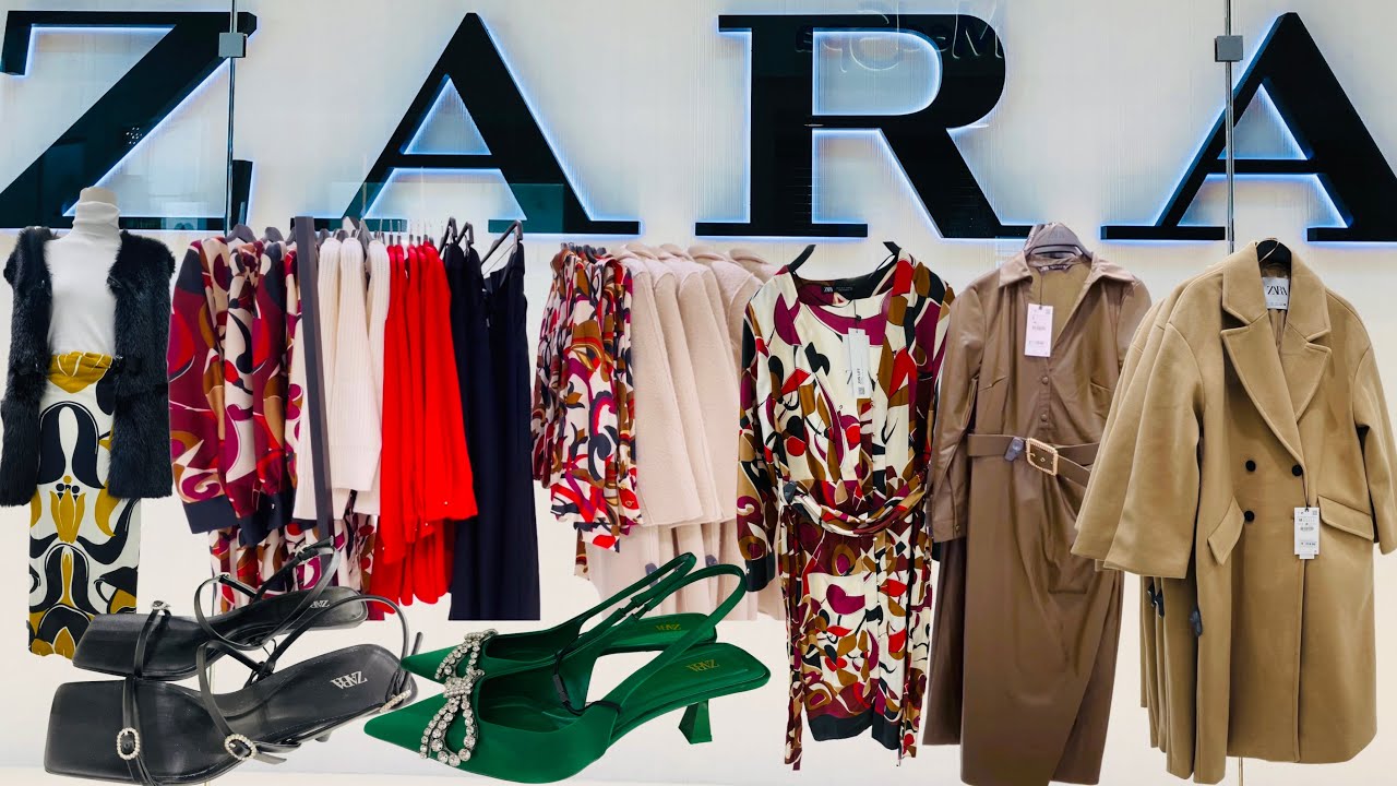 ZARA NEW FALL COLLECTION * DRESSES BLAZERS JACKETS SHOES TRENCH COAT 💜 ...