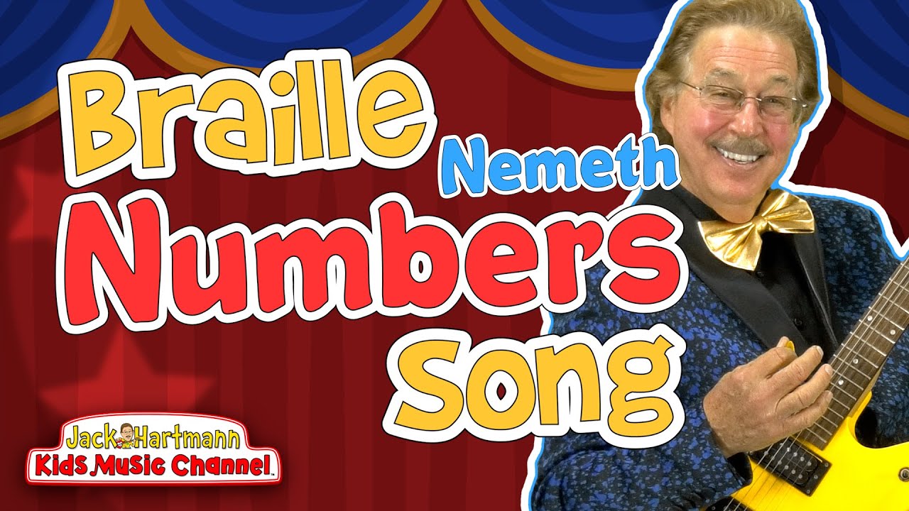The Nemeth Braille Numbers | Jack Hartmann - YouTube