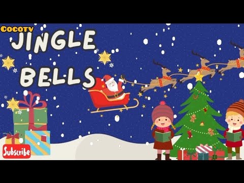 Jingle bells Rhyme for kids | Preschool Learning | Christmas Song with ...