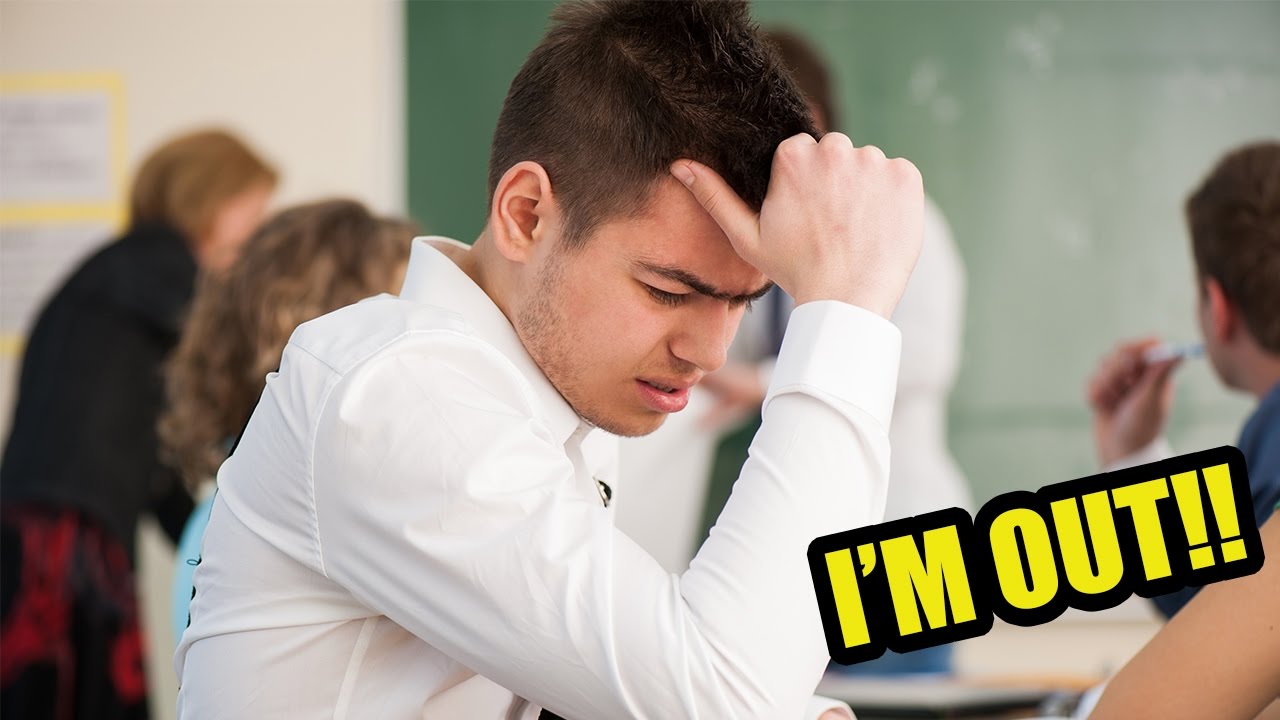 I QUIT MY CLASS!! - YouTube