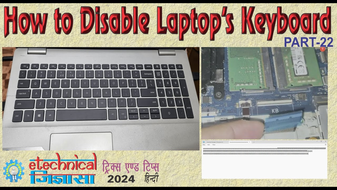 How to Disable Your Laptop Keyboard: Step-by-Step Guide | Part 22 - YouTube