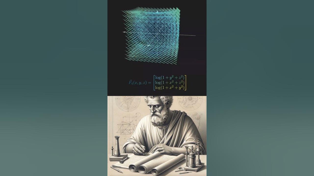 Visualizing vector and magnetic fields #geometry #mathematics - YouTube