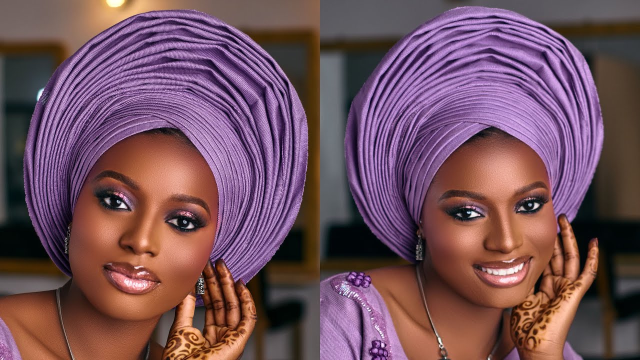 Nigerian bridal makeup tutorial | makeup tutorial - YouTube