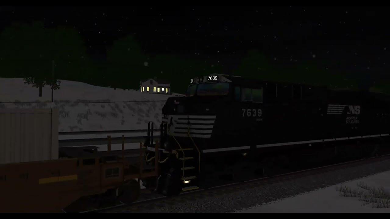 TRS22 Railfanning: NS 28V-16 with 9869 Leading - YouTube