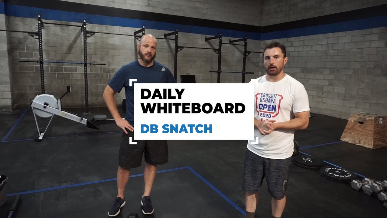 Daily Whiteboard - DB SNATCH - 08.02.20 - YouTube