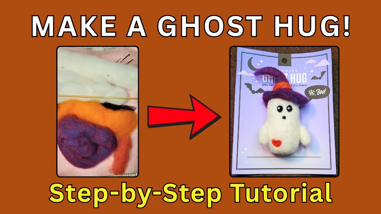 Let's Make a Fun Little Ghost Hug! Halloween - YouTube