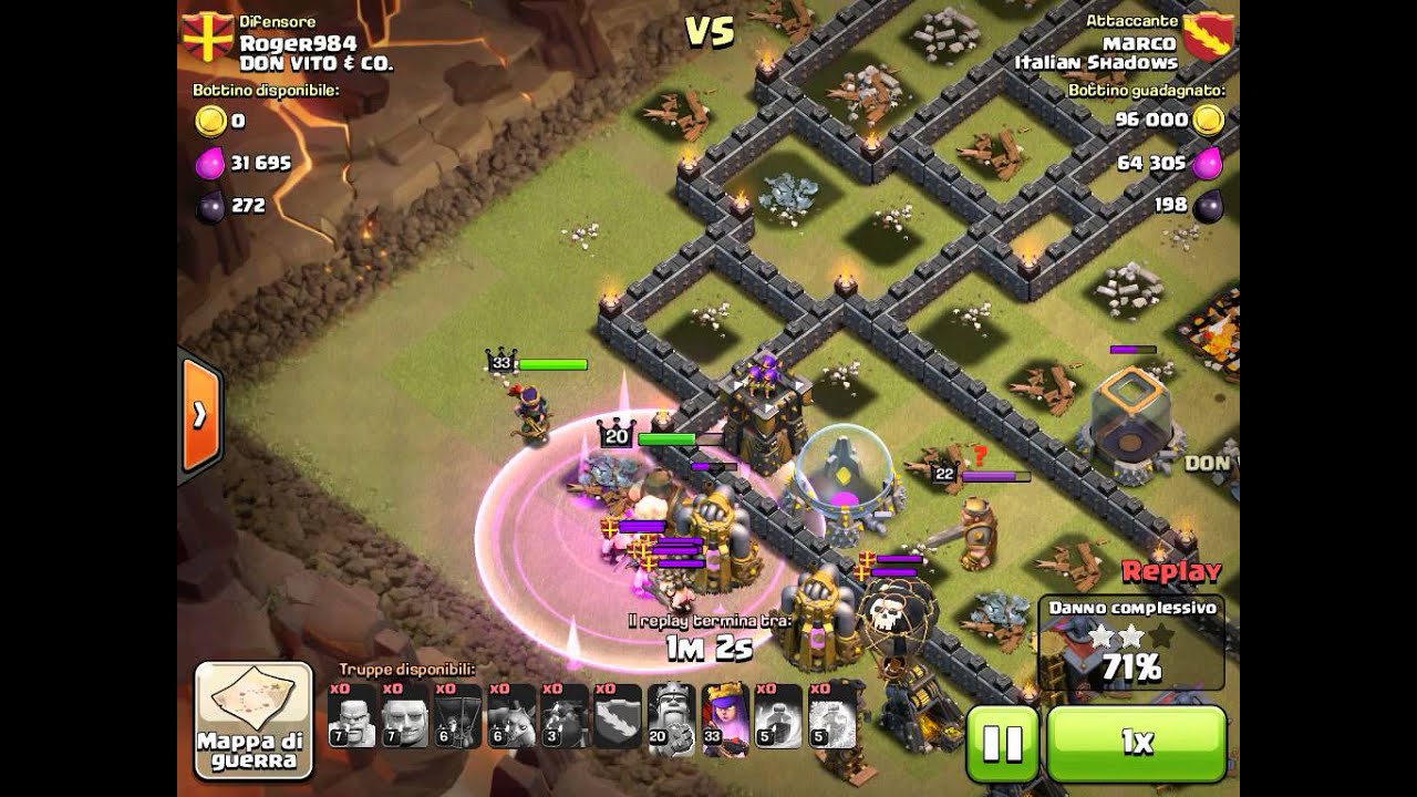 coc- two attacks in clan war :) - YouTube